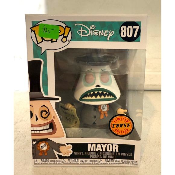 Funko | Toys | Funko Pop Disney Mayor Chase 87 Nightmare Before ...
